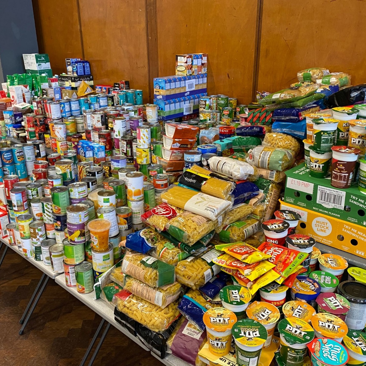 Food Bank Collection - Massive Thanks - Richard Challoner School